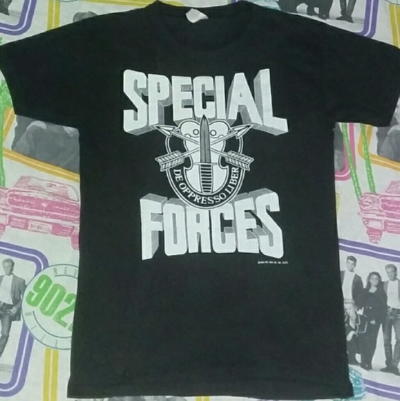 Vintage | Shirts | 99 Special Forces Shirt 90s Usa Us Army America | Poshmark